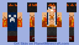 For Firepupils ~ Fire King Minecraft Skin