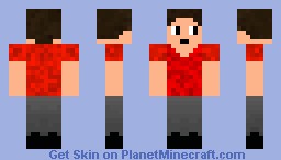 normal minecraft playing guy :) Minecraft Skin