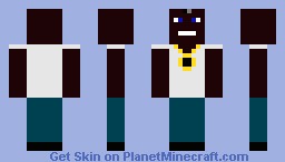 Mr.T Minecraft Skin