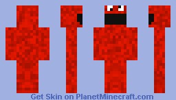 Elmo Minecraft Skin