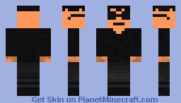 neo from matrix Minecraft Skin