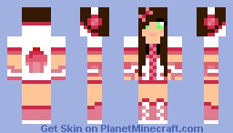 Cute Hoodie Girl! Pinkie Minecraft Skin