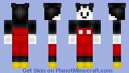 Mickey Mouse Minecraft Skin