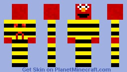 Elmo Bee Minecraft Skin