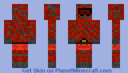 lava troper Minecraft Skin