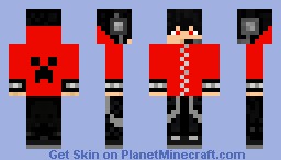 Red Gamer Minecraft Skin