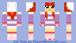 Cute Bunny Girl Minecraft Skin