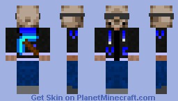 Cool Skeleton Minecraft Skin