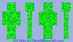 Creeper No face Minecraft Skin