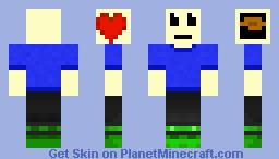 cheese man Minecraft Skin