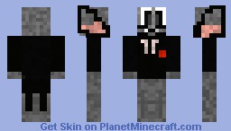 Nibbles in a Tuxedo Minecraft Skin