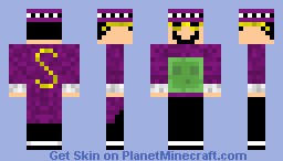 Pimpin SlyFoxHound Minecraft Skin