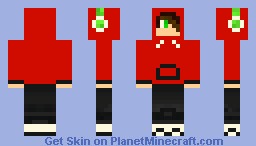 Beautiful Red Minecraft Skin