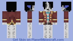 Skeleton The Capitain Minecraft Skin