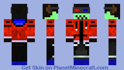 Crazy man Minecraft Skin