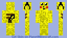 Pikachu Minecraft Skin
