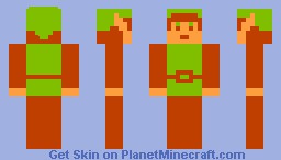 8-Bit Link Minecraft Skin