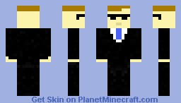 CIA Agent Minecraft Skin
