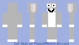 Bugs Bunny Minecraft Skin