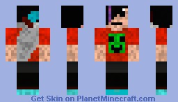 cool emo boy Minecraft Skin