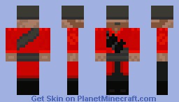 TF 2 Soldier Minecraft Skin