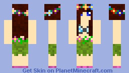 Hula Girl Minecraft Skin