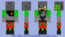 Rocket Rex Minecraft Skin