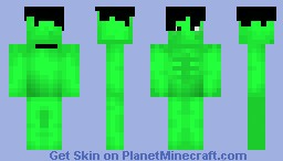 I Learned how to shade!!!!!!!/Hulk Minecraft Skin
