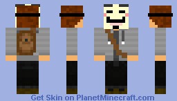 Guy Fawkes Minecraft Skin
