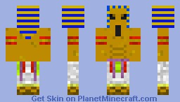 Egyptian Pharaoh Minecraft Skin