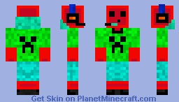 Red Slime Minecraft Skin