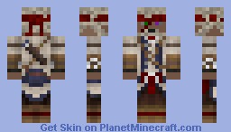 Sky General Minecraft Skin