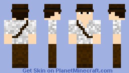 Indiana Jones Staff Of The Kings Minecraft Skin