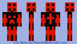 The Elite Red Guardian Minecraft Skin