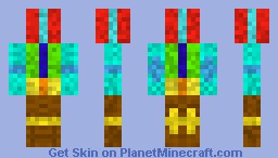 Present Person Minecraft Skin