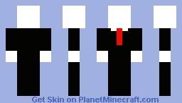 SLENDER MAN Minecraft Skin