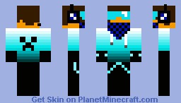 cool guy with glasses Minecraft Skin