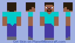 Old style Steve Minecraft Skin