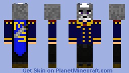 Wolf Navy Captain (Wolf's Pack) Minecraft Skin