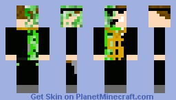 Infected Worker Minecraft Skin