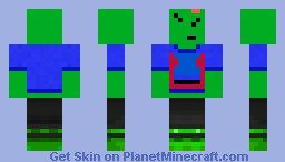 Alien Boy Minecraft Skin