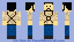 Nate Drake from Uncharted Minecraft Skin