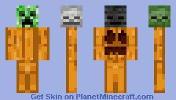 6 heads whatttt Minecraft Skin