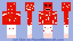 mr mooshroom Minecraft Skin