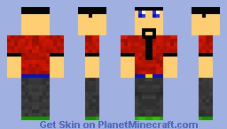 Beard Man Minecraft Skin