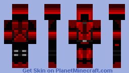 red robot Minecraft Skin