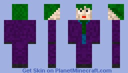 The Joker Minecraft Skin