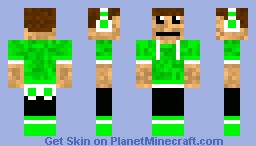 Sk8er Boy Green Minecraft Skin