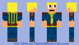 Fallout Boy-Vault 101 Minecraft Skin