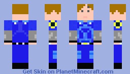 Leon Kennedy RPD Minecraft Skin
